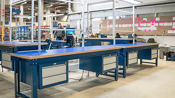 Werkplaatsinrichting - Manutan Projecten