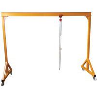 Hijsbrugset: hijsbrug voor de werkplaats + wagen + takel - Hefvermogen ...