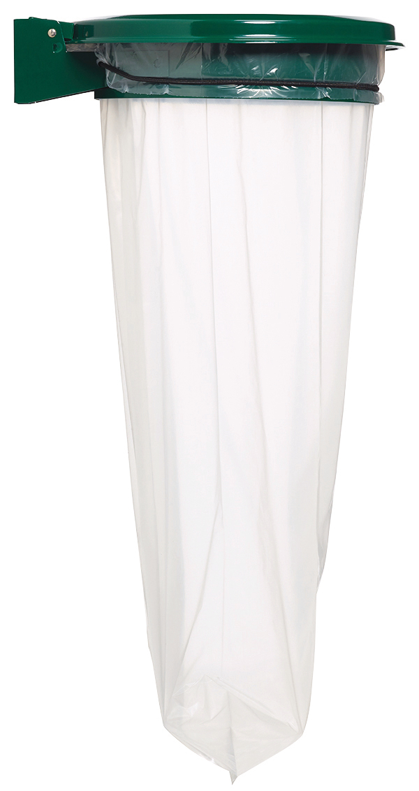 Afvalzakhouder met deksel voor buiten - 110 l - Manutan Expert - Manutan.nl