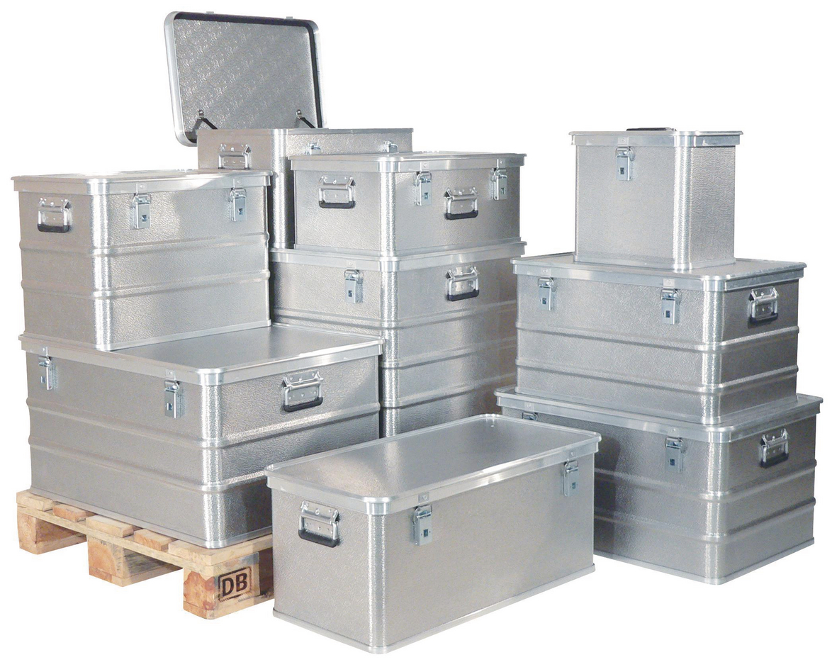 Aluminium transportkist 26 tot 240 l - Manutan.nl