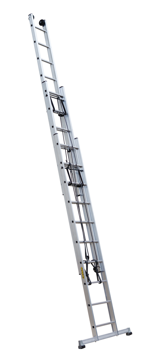 Schuifladder met koord PRC3 - 3-delig - Manutan.nl