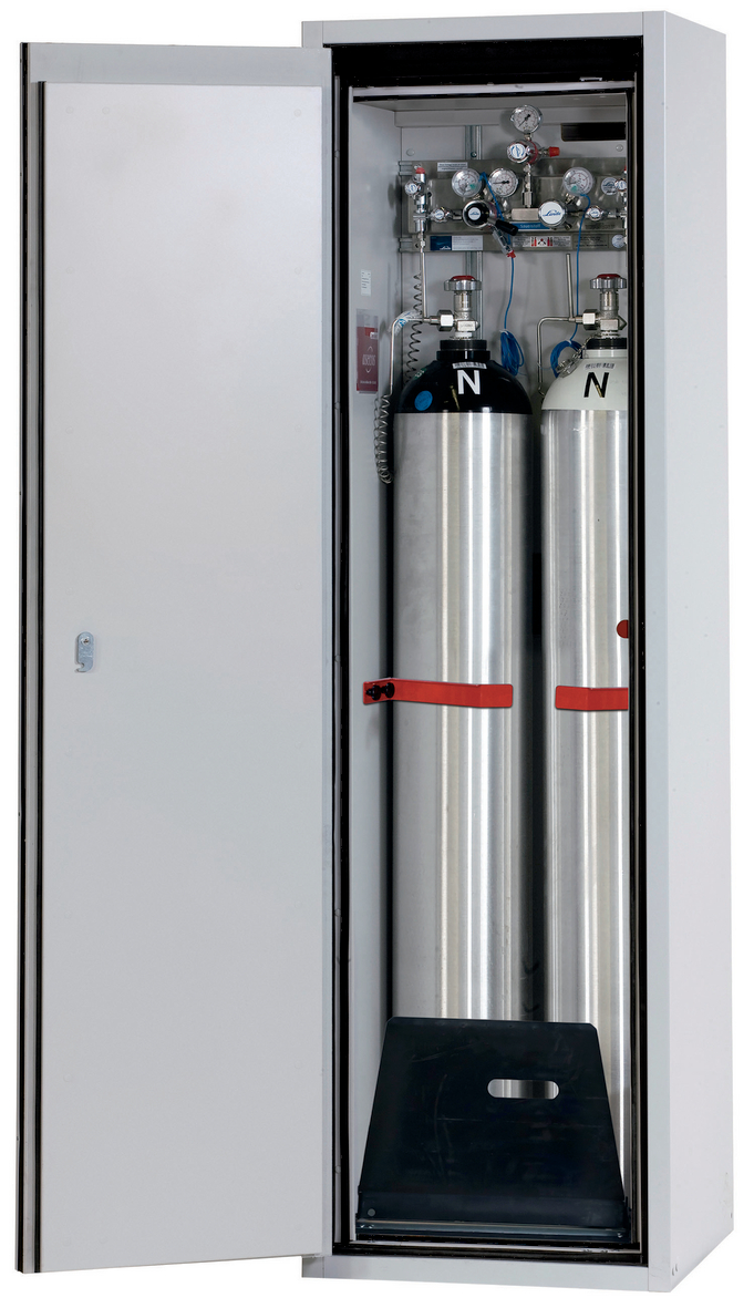 Veiligheidskast voor de opslag van gasflessen - Manutan.nl