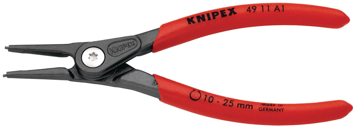 Precisie-borgveertang, voor buitenringen op assen - Knipex - Manutan.nl