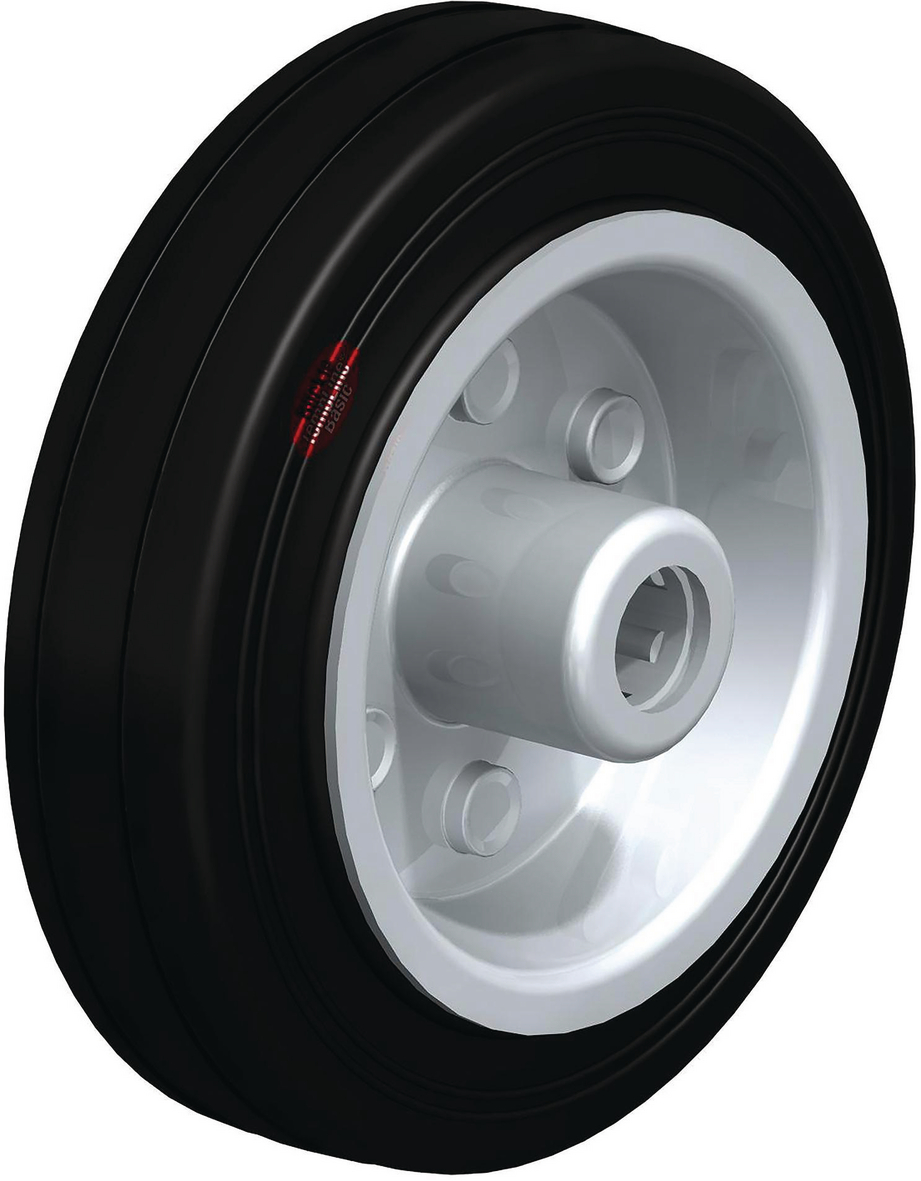 Wiel TempLine Basic met plaatstalen velg hittebestendig - Blickle ...