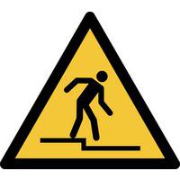 Pictogram Waarschuwing: afstap - Manutan.nl