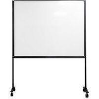 Verrijdbaar Work Board, emailstaal wit - Smit Visual - Manutan.nl