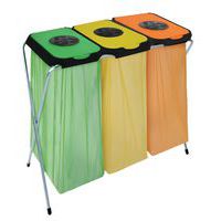 Zakhouder driedubbel, EKOthinks 3 - Vepabins - Manutan.nl