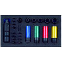 Slagschroevendraaierset 1/2 in 1/3 module 1500CT1-K1900 - Gedore ...