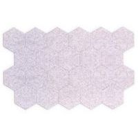 Akoestische wandtegels, zeshoekig - PET-vilt - Smit Visual - Manutan.nl