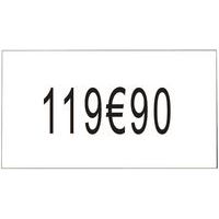 Rol 2.500 etiket voor etiketteermachine 1 regel - Set van 8 - Matfer ...