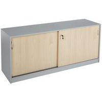 Lage kast met schuifdeuren Mercure - Manutan.nl