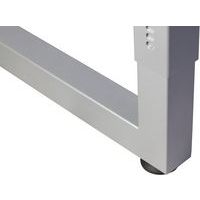 Bureau vierkant met O-vormige onderstel - 80x80 cm - Hammerbacher ...