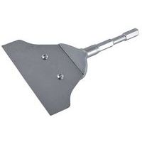 Beitel plat 203mm lang met 1 schraapblad Rodac - Manutan.nl