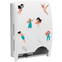 Dispenser voor dameshygiëne Women 2 compartiment Milady - Medial ...