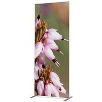 Scheidingswand Textiel Deco Dubbelzijdig Roze Bloem Erica - Manutan.nl