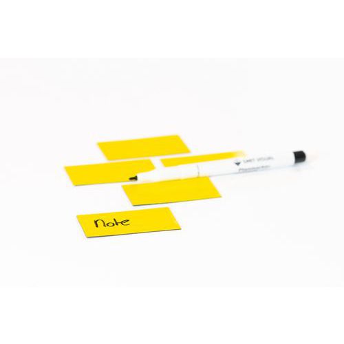 Symbool Rechthoek geel, set van 5 stuks - Smit Visual - Manutan.nl