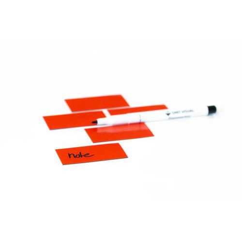 Symbool Rechthoek rood, set van 5 stuks - Smit Visual - Manutan.nl