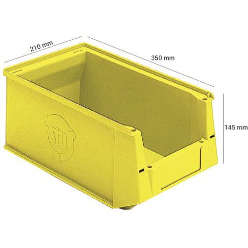 Silafix stapelbak - Lengte 90 tot 500 mm - 0,9 tot 24,6 liter - UTZ ...