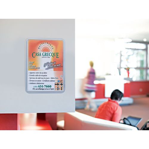 Magnetische insteekmap voor wissellijst Magneto Solo A3 - Manutan.nl