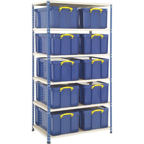 Rek voor opbergboxen - 35 liter - Hoogte 1220 mm | Manutan