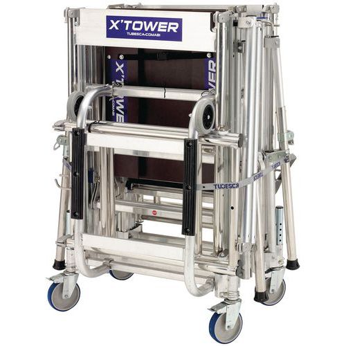 Aluminium steiger X Tower - Tubesca - Manutan.nl