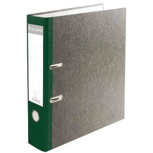 Ordner met hefboom gemarmerd papier grijs Prem'Touch - Manutan.nl