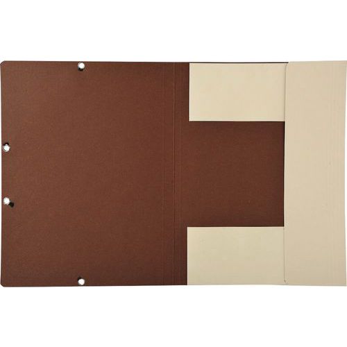Mappen met elastiek, gerecylced karton, 3 tabbladen, Forever, A4 ...