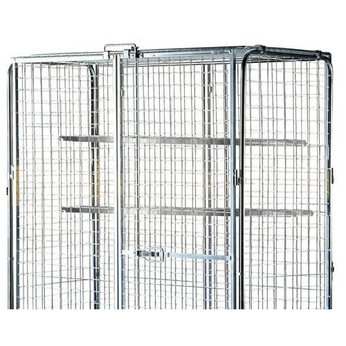 Half-gaas legbord voor antidiefstal rolcontainer - Draagvermogen 720 kg ...