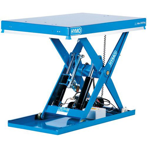 Vaste, ergonomische heftafel AX - Hefvermogen 400 tot 2000 kg - Manutan.nl
