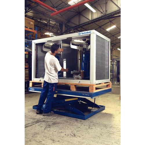 Vaste, ergonomische heftafel BX-30 - Hefvermogen 2900 tot 3000 kg ...