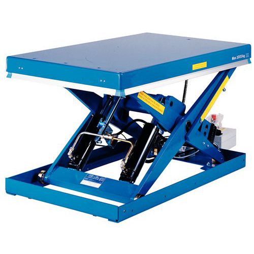 Vaste, ergonomische heftafel BX-30 - Hefvermogen 2900 tot 3000 kg ...