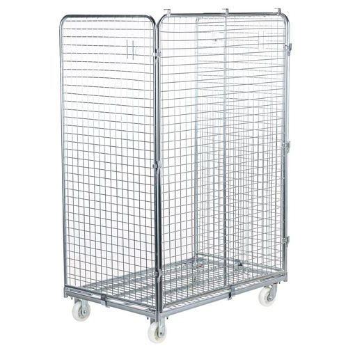 Rolcontainer maxi 3 zijden - Draagvermogen 600 kg - Manutan Expert ...