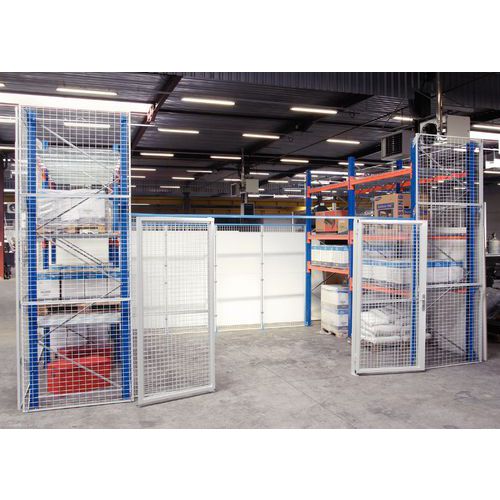 Klapdeur voor de beveiliging van Easy-Rack stellingen met ...