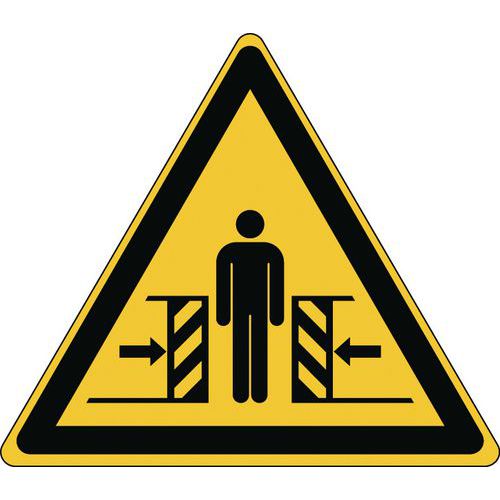 Waarschuwingsbord - Beknelling - Hard - Manutan.nl