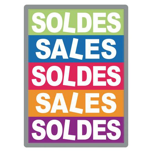 Zelfklevende insteekmap voor wissellijst Magneto 50 x 70 cm - Manutan.nl