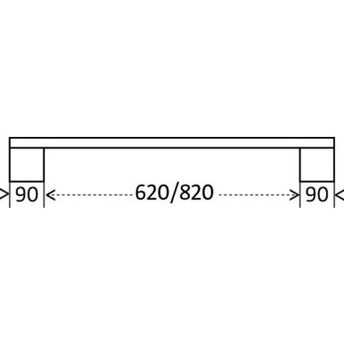 Metalen pallet - Breedte 800 mm - Manutan.nl