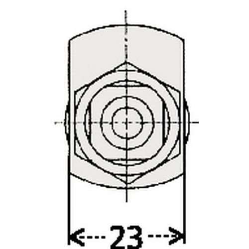 Milieuvriendelijk kantelslot - lengte behuizing 33 mm - Eurolocks ...