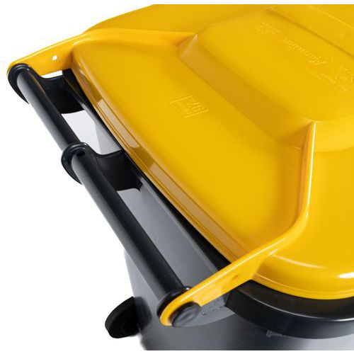 Mobiele container voor afvalscheiding - 240 l - Manutan Expert - Manutan.nl