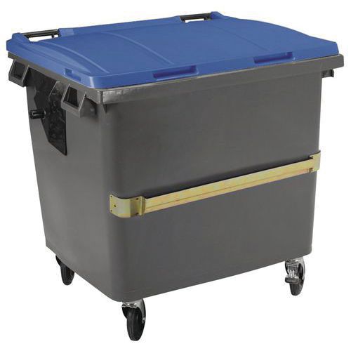 Mobiele afvalcontainer Plastic Omnium - 1000L | Manutan