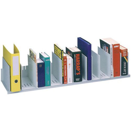 Sorteerrek met uitneembare tussenschotten - Grijs | Paperflow | Manutan