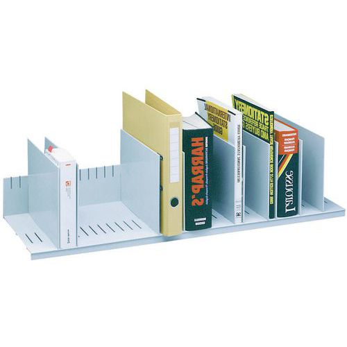 Sorteerrek met uitneembare tussenschotten - Grijs | Paperflow | Manutan