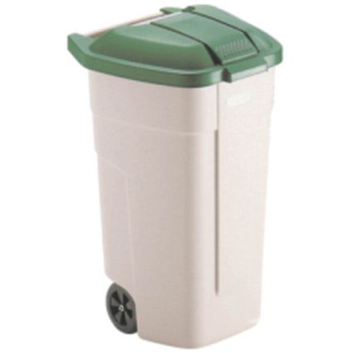 Verrijdbare Vuilcontainer 100 ltr Rubbermaid - Manutan.nl