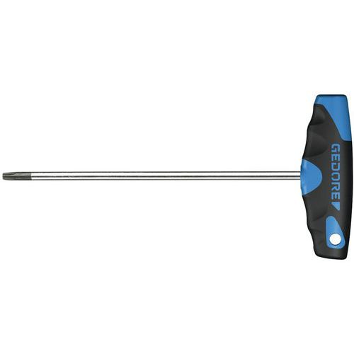 Stiftsleutel met 2C-T-greep tbv inwendig TX 2142TX - Gedore - Manutan.nl