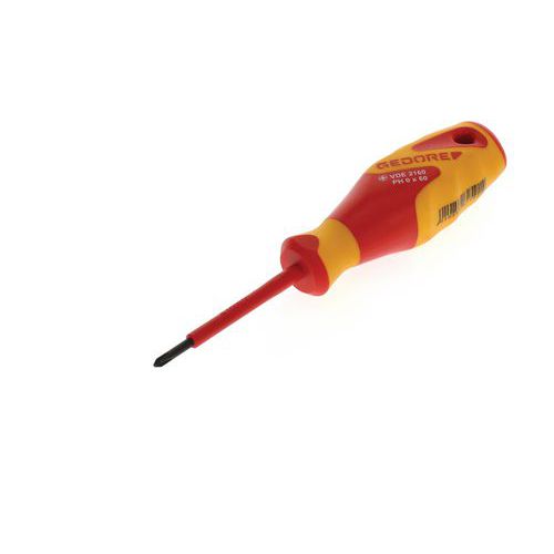 Schroevendraaier VDE tbv kruiskopschroef PH VDE2160PH - Gedore - Manutan.nl