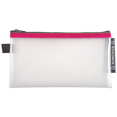 Etui transparant in zachte plastic met ritssluiting - Exacompta ...