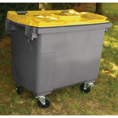 Mobiele afvalcontainer Plastic Omnium - Plastic 660L | Manutan