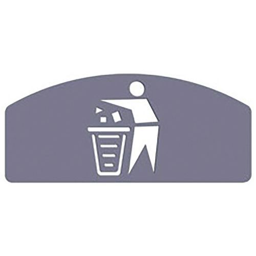 Restafval pictogram voor kast Koala - Medial - Manutan.nl