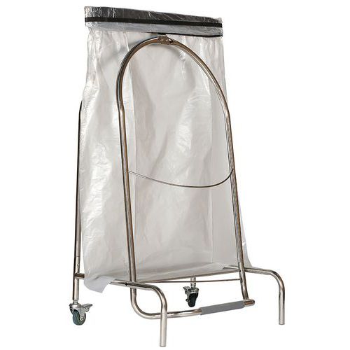 Afvalzakhouder met klep - Manutan Expert - Manutan.nl