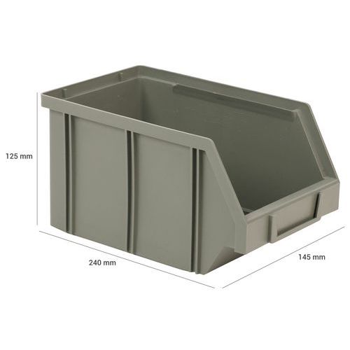 Gerecyclede stapelbak - 1 tot 30 l - Manutan Expert - Manutan.nl