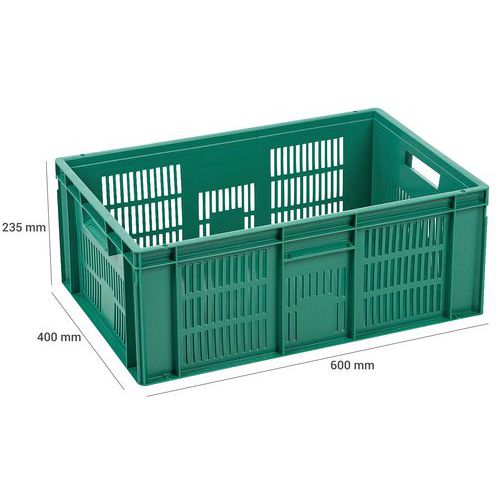 Euronorm-bak geregenereerd - lengte 600 mm - 28 tot 60 liter - Manutan ...